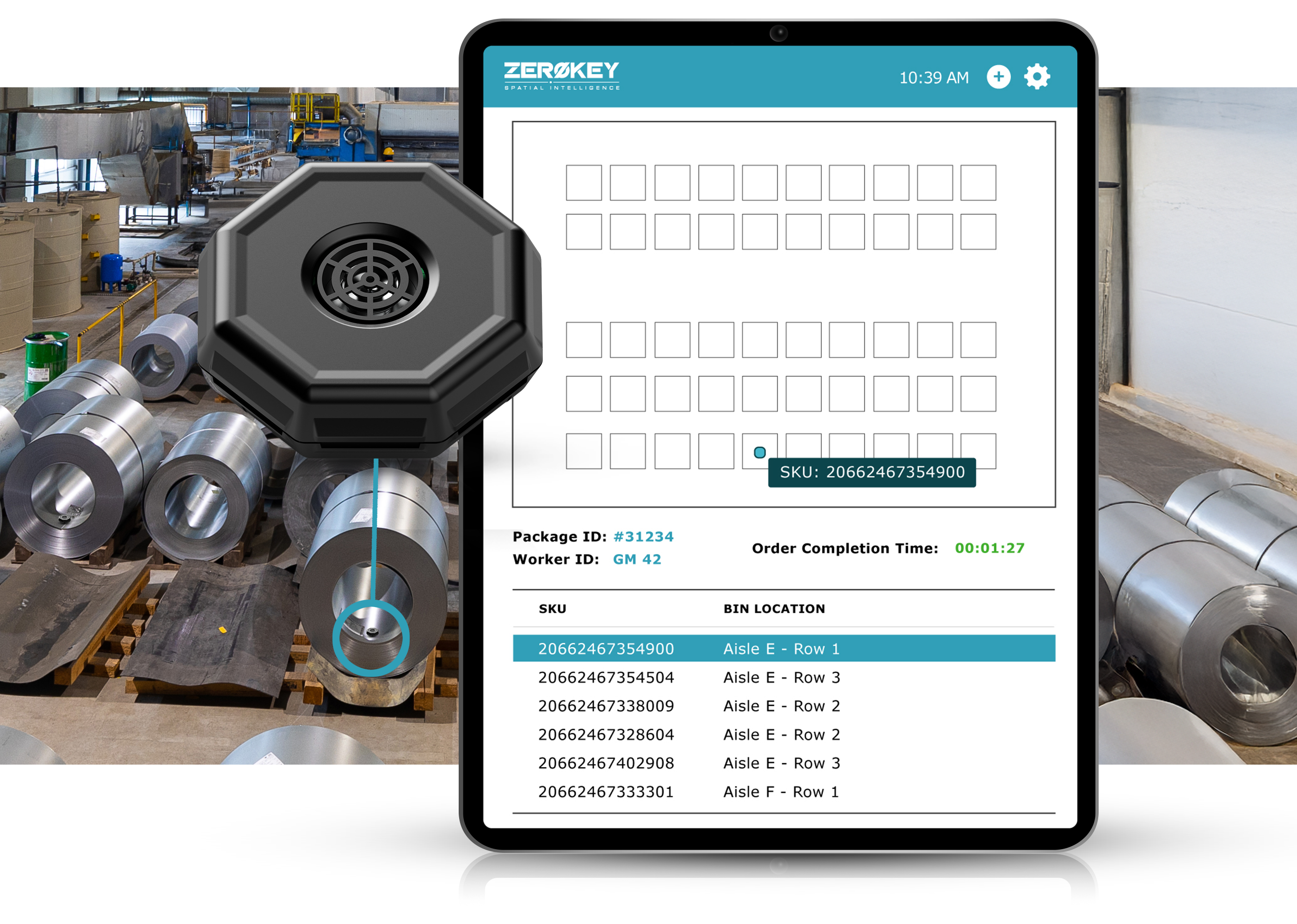 ZeroKey - Material Tracking